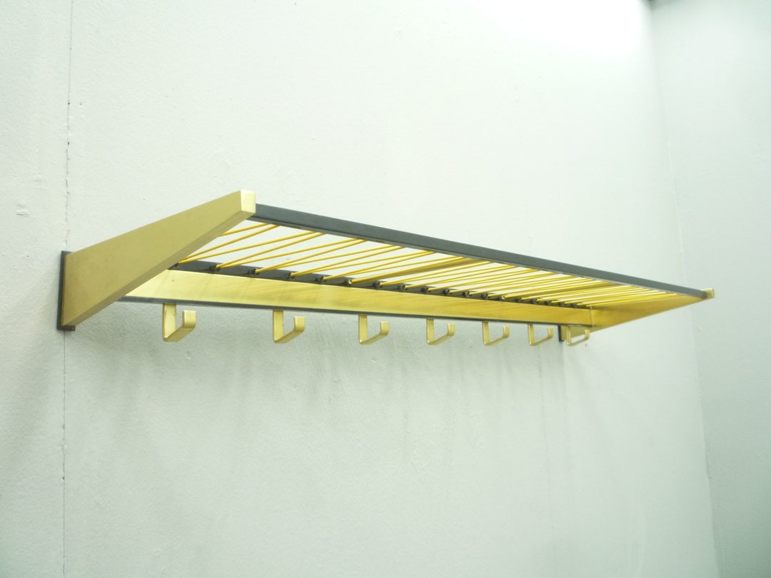 Mid-century Coat Rack in Brass, 1950s - Etsy