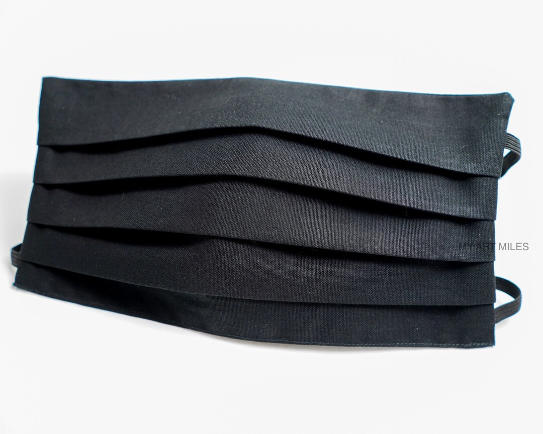 Black Face Mask, Face Mask, Adult Face Mask, Size Adjustable Face Mask ...