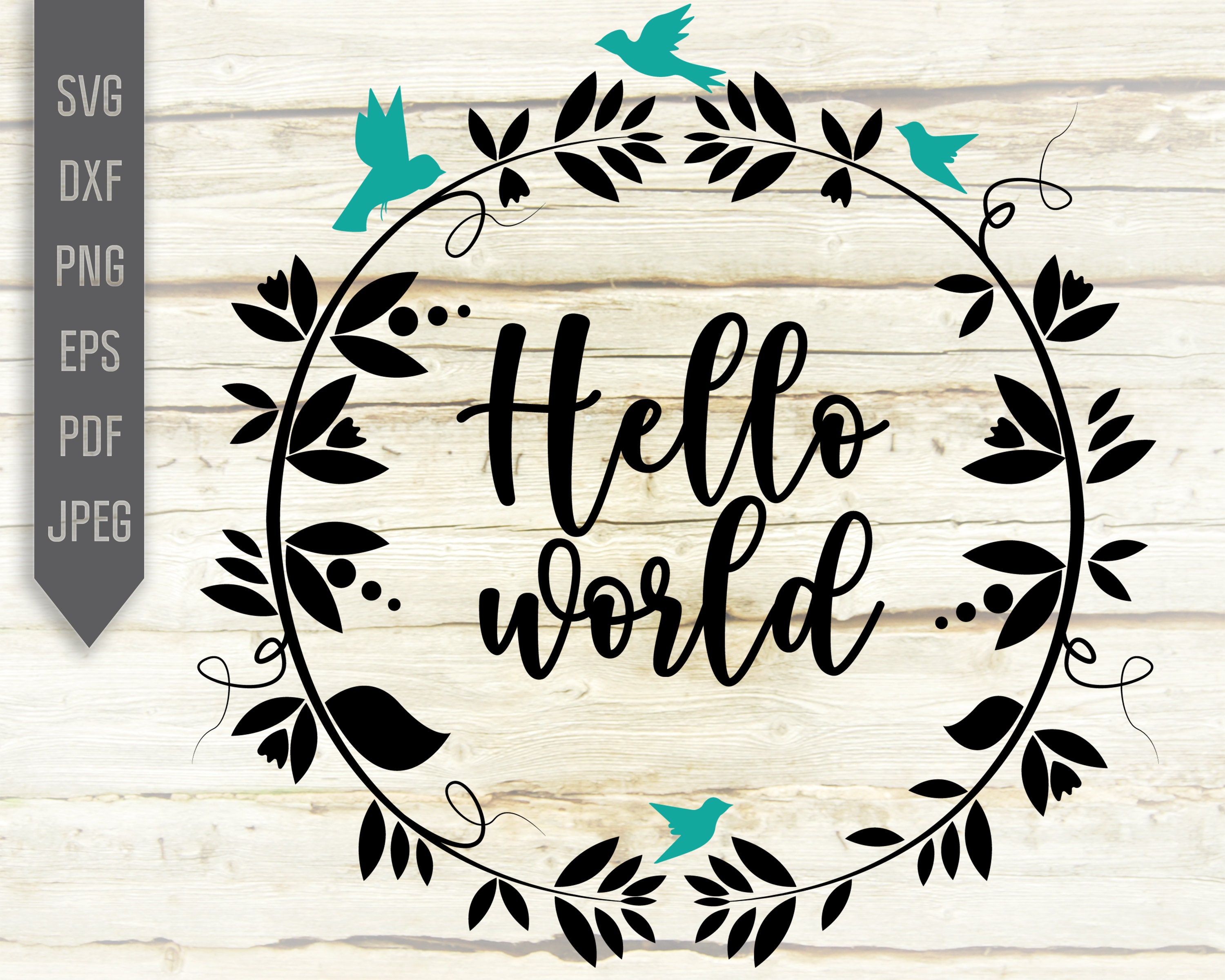 Hello World Monthly Baby Milestones Svg. Baby Milestones | Etsy