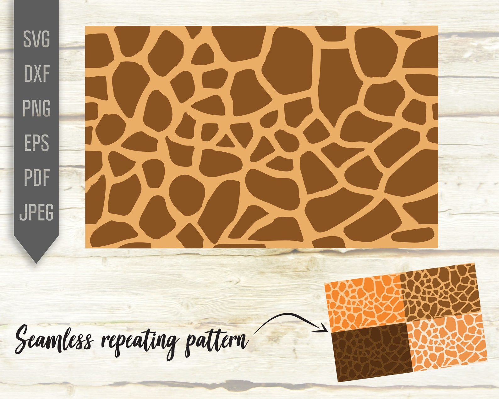 Seamless Animal Print Svg. Animal Pattern Svg Bundle. Animal | Etsy