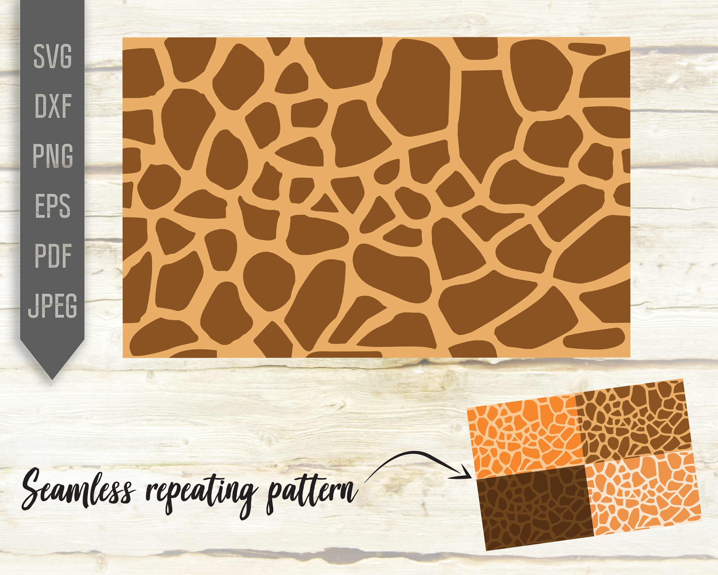 Seamless Animal Print Svg. Animal Pattern Svg Bundle. Animal | Etsy