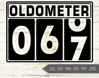 Car Odometer Svg - Etsy
