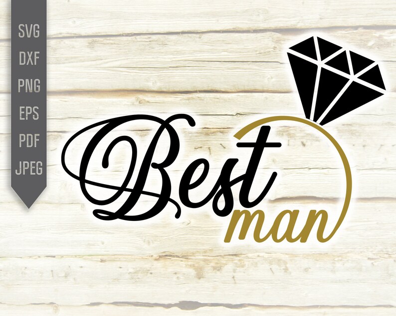 Best Man Svg. Groomsman Svg. Wedding Svg. Groom Team Svg. - Etsy