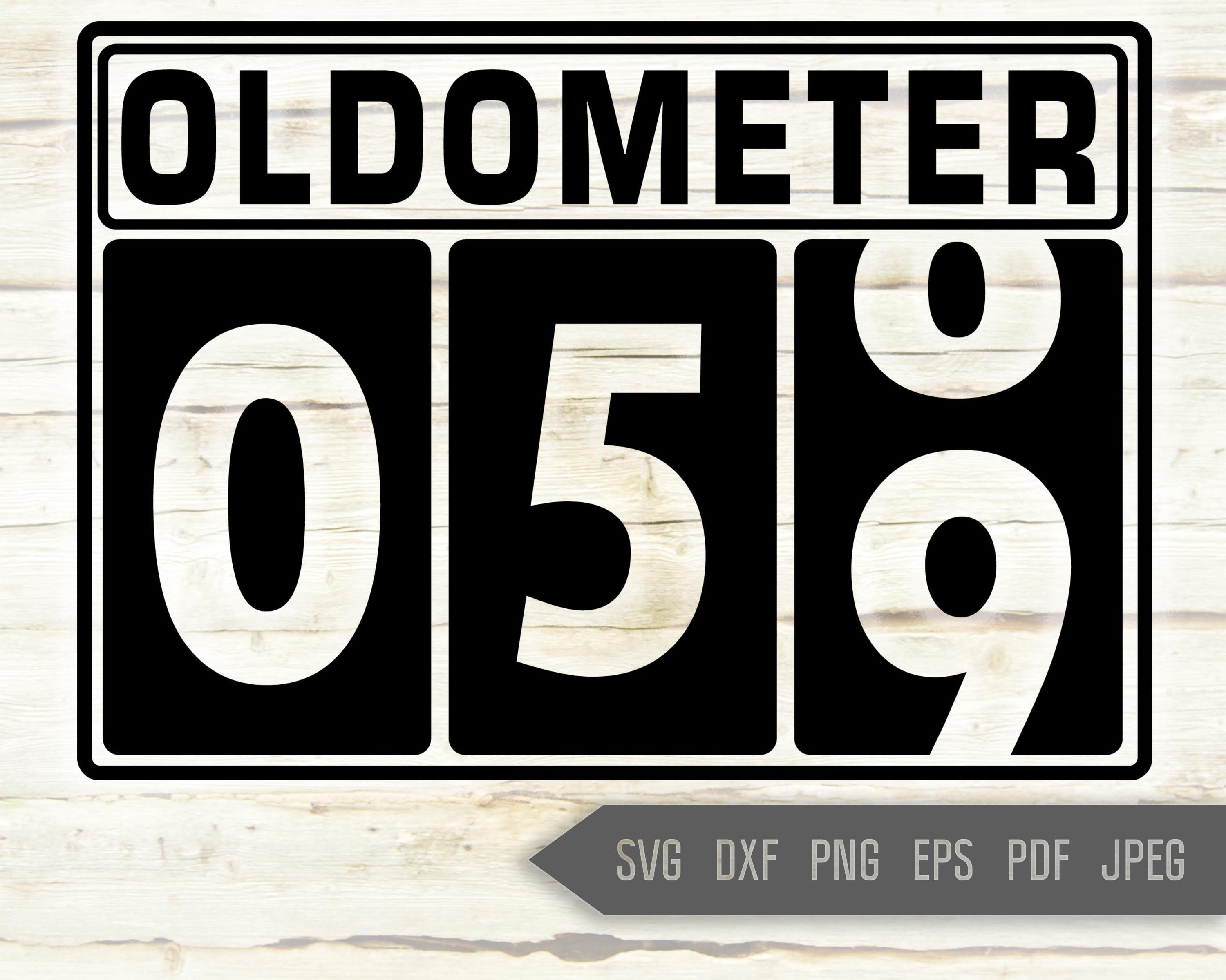 59. Geburtstag Svg. Oldometer Svg. Mann Geburtstag Svg. Neunundfünfzig ...