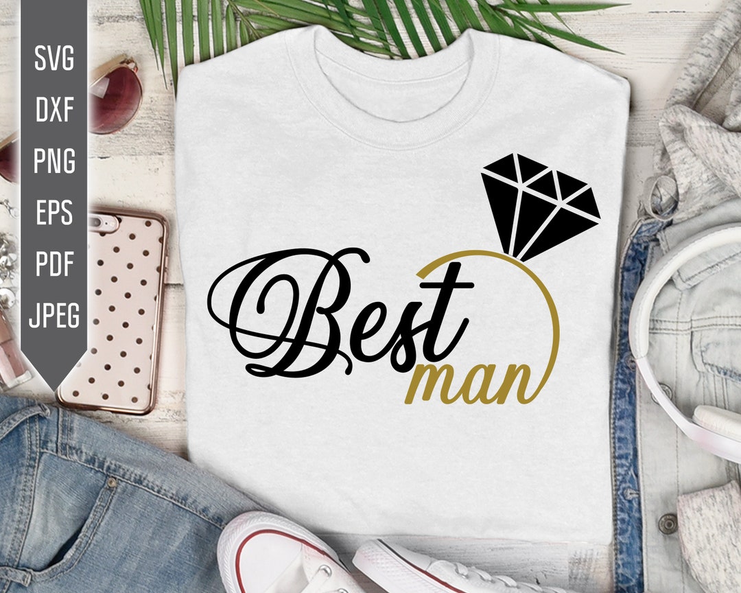 Best Man Svg. Groomsman Svg. Wedding Svg. Groom Team Svg. Wedding Roles ...