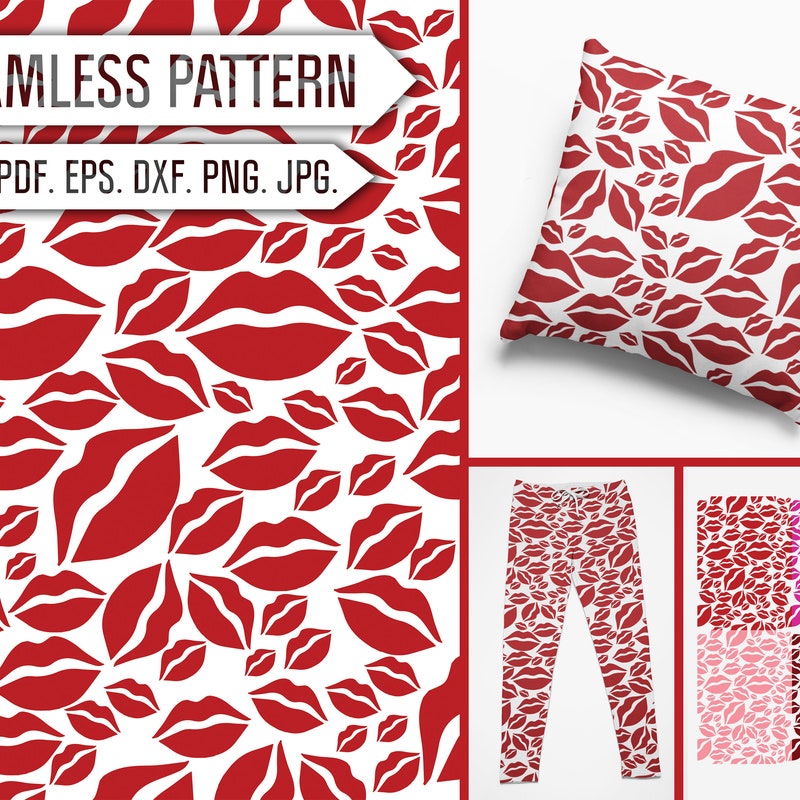 Lip Print - Etsy