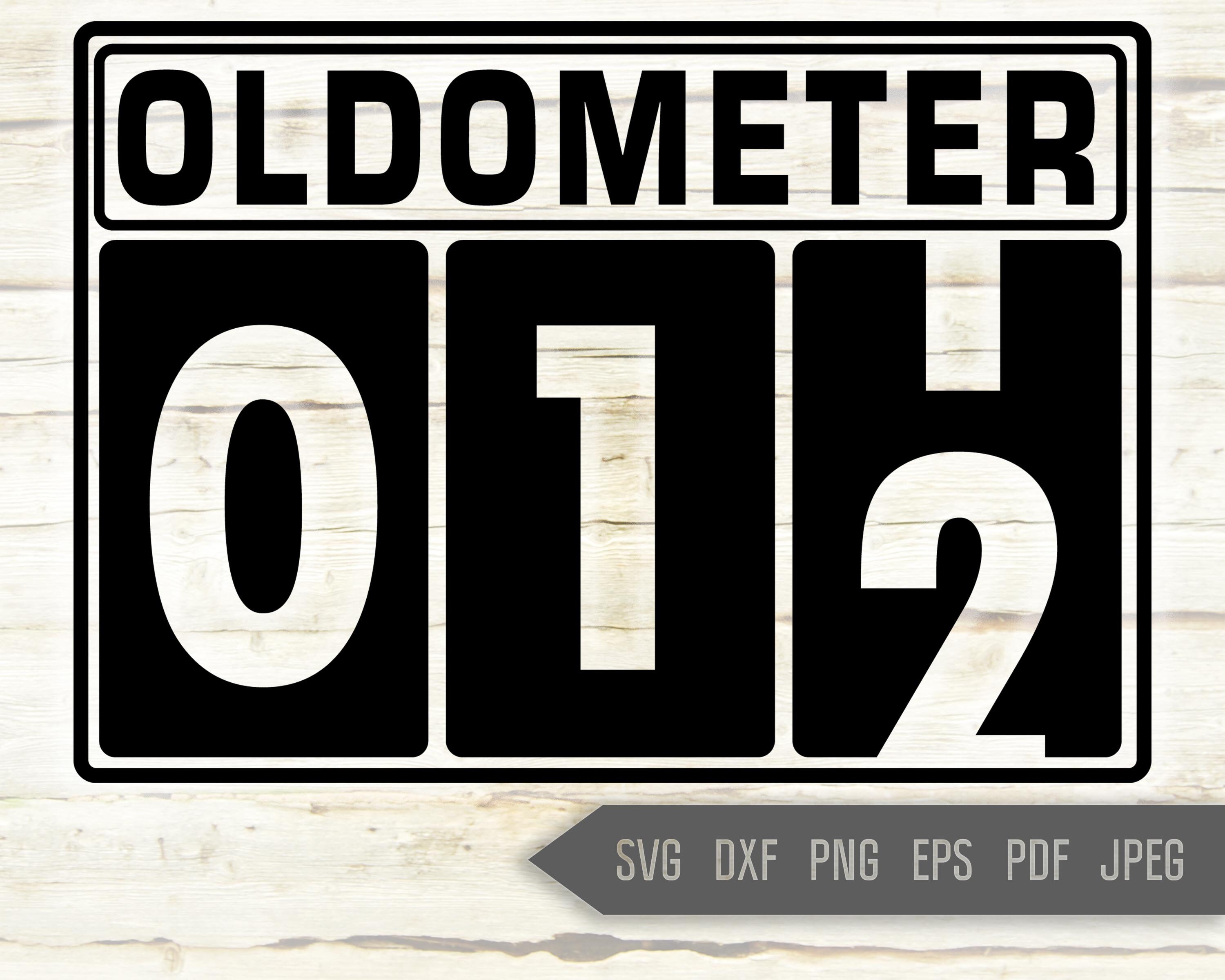 12th Birthday Svg. Oldometer Svg. Man Birthday Svg. Twelve | Etsy