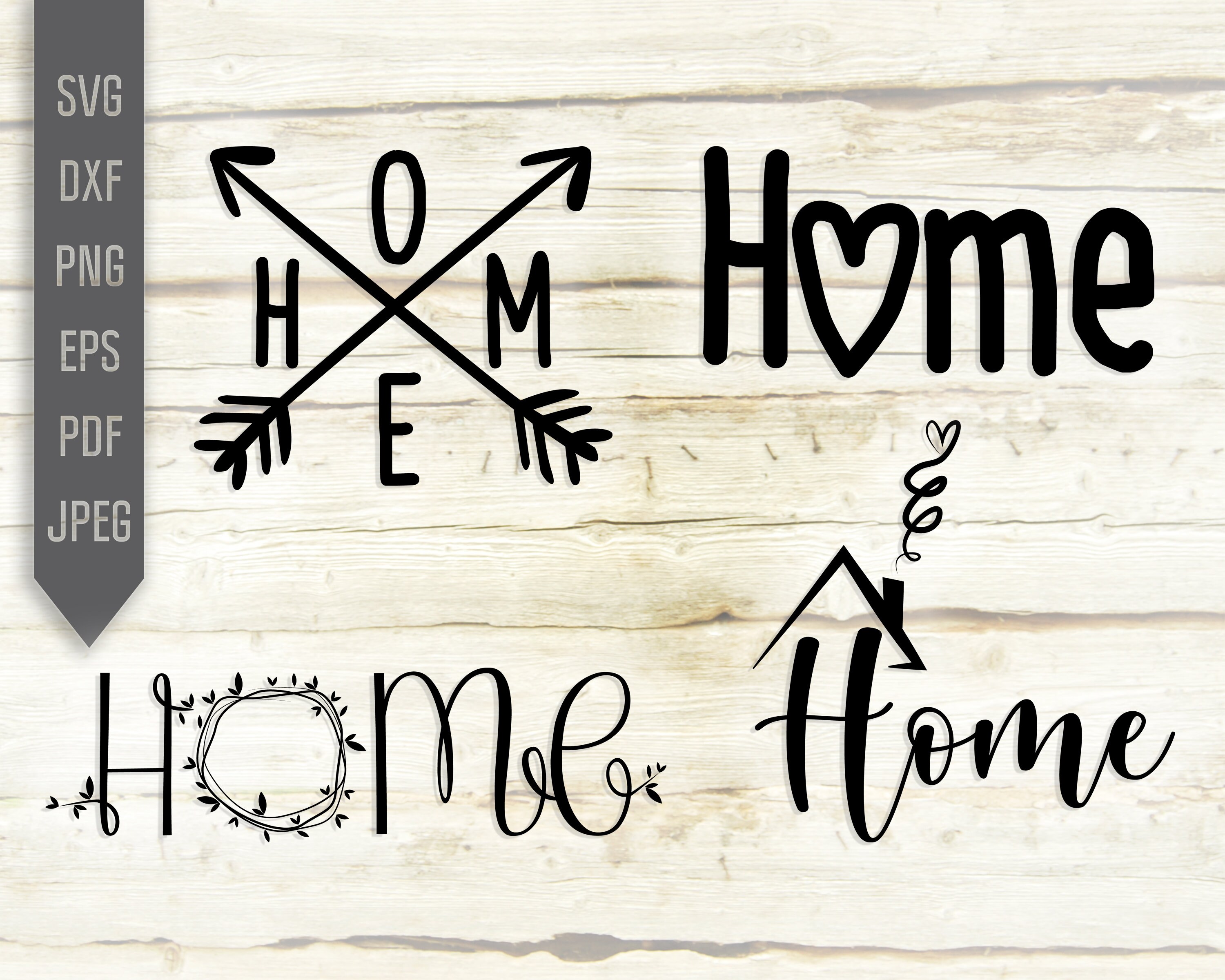 Home Signs Svg. Farmhouse Svg. Home Sign Svg Bundle. Rustic - Etsy