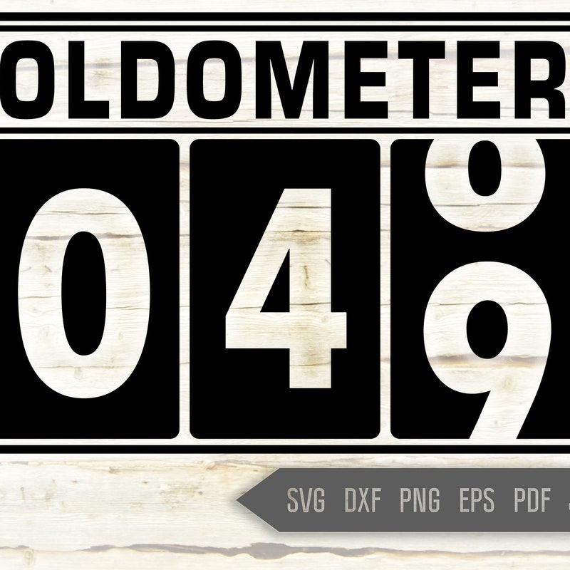 Oldometer Svg - Etsy