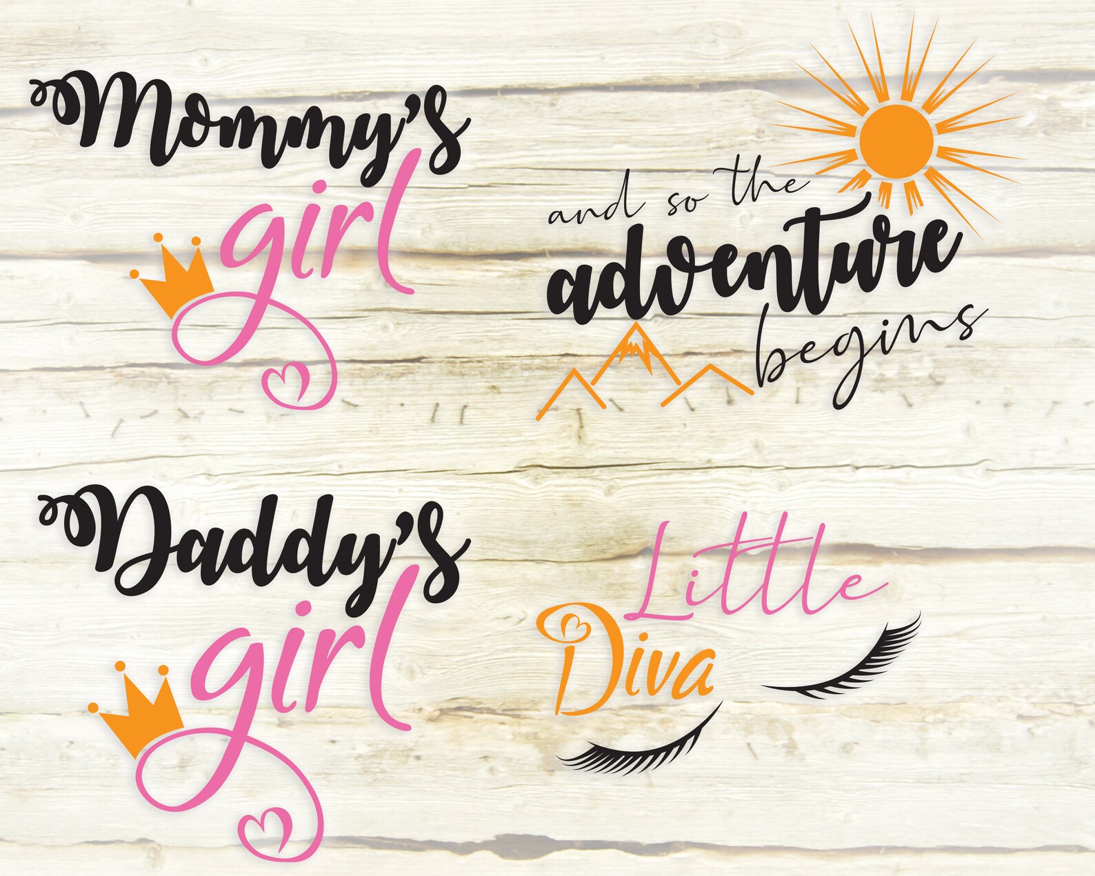 Baby Girl Svg Bundle. Baby Girl First Birthday Svg. Little | Etsy