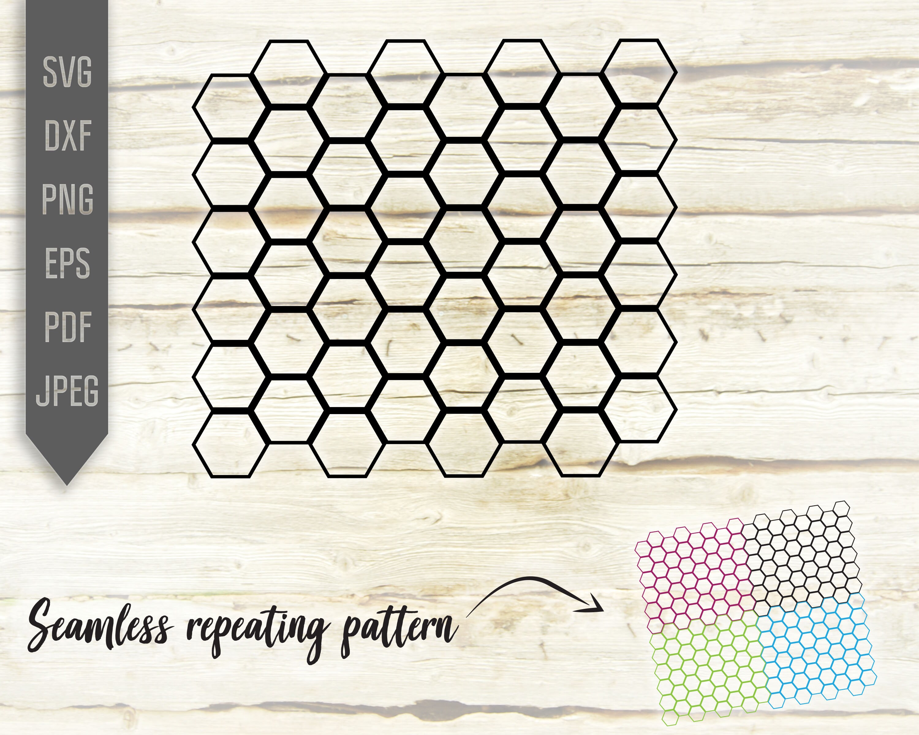 Beehive Pattern Illustrator
