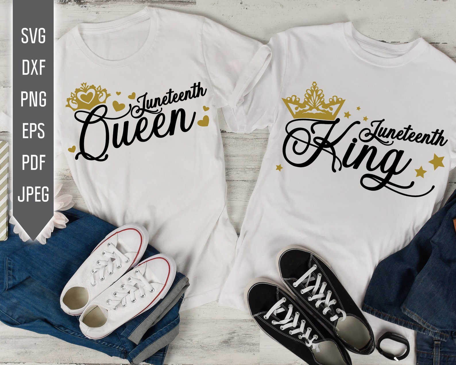Juneteenth King and Queen Svg. Juneteenth Svg. Black King Svg. - Etsy