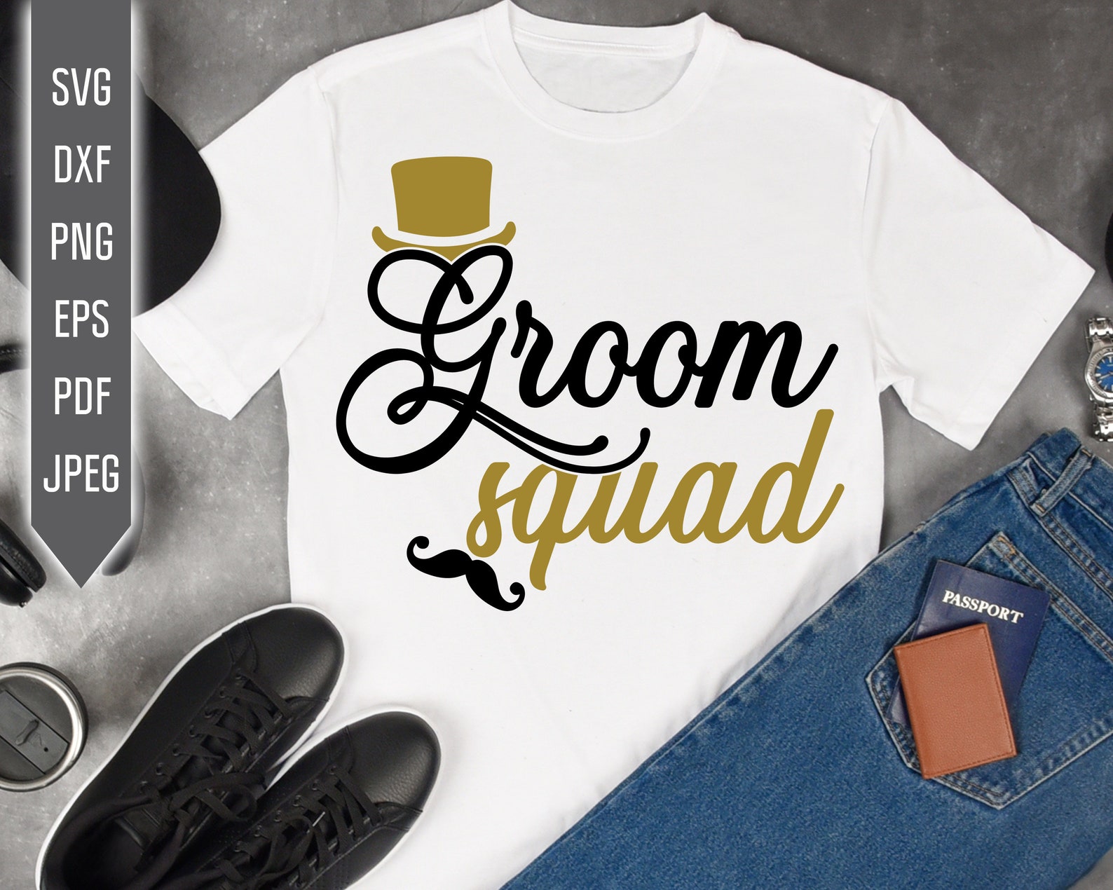 Groom Squad Svg. Wedding Svg. Groom Team Svg. Bachelor Svg. Wedding ...