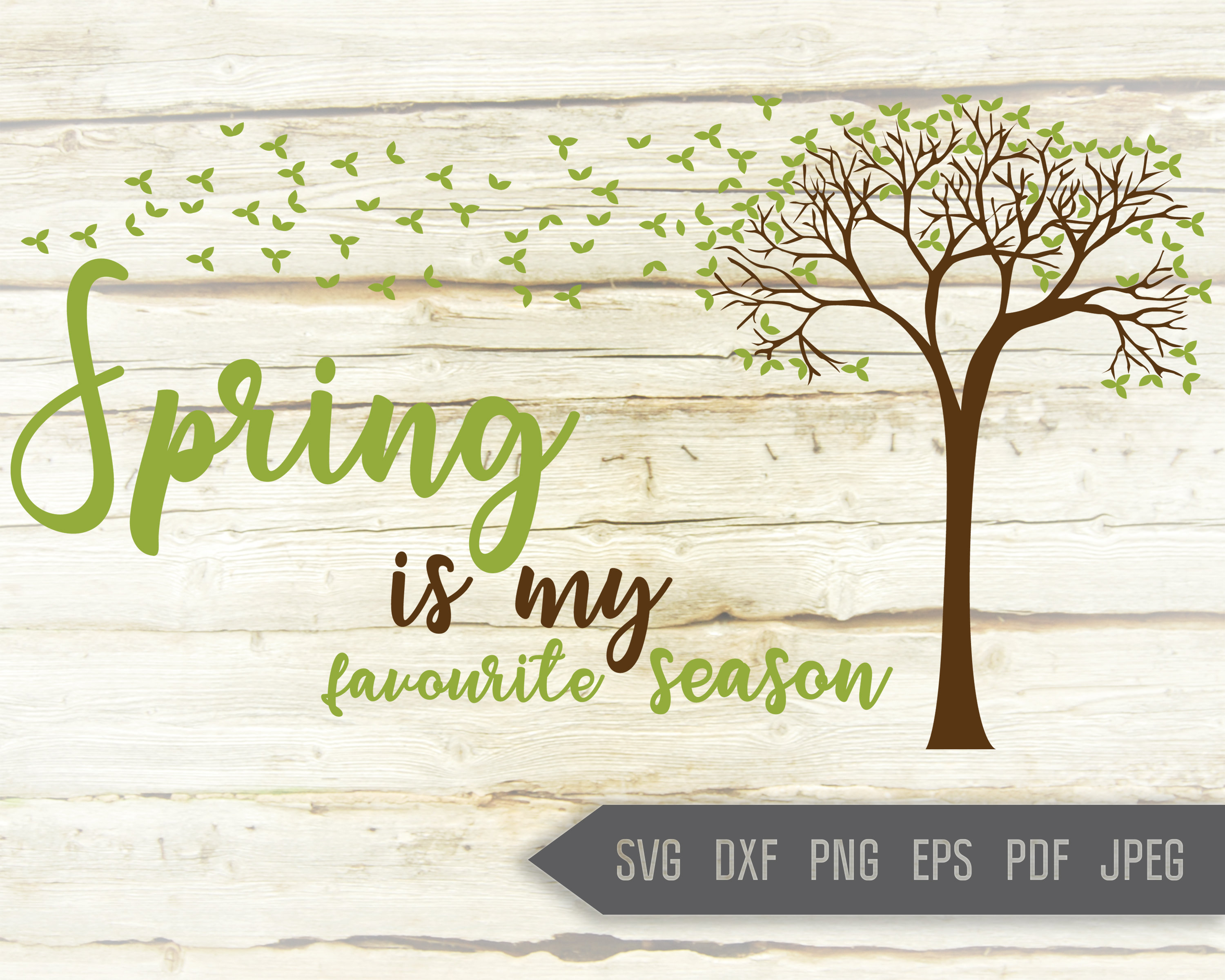 Spring Svg. Spring Is My Favourite Season Svg. Spring Themed | Etsy