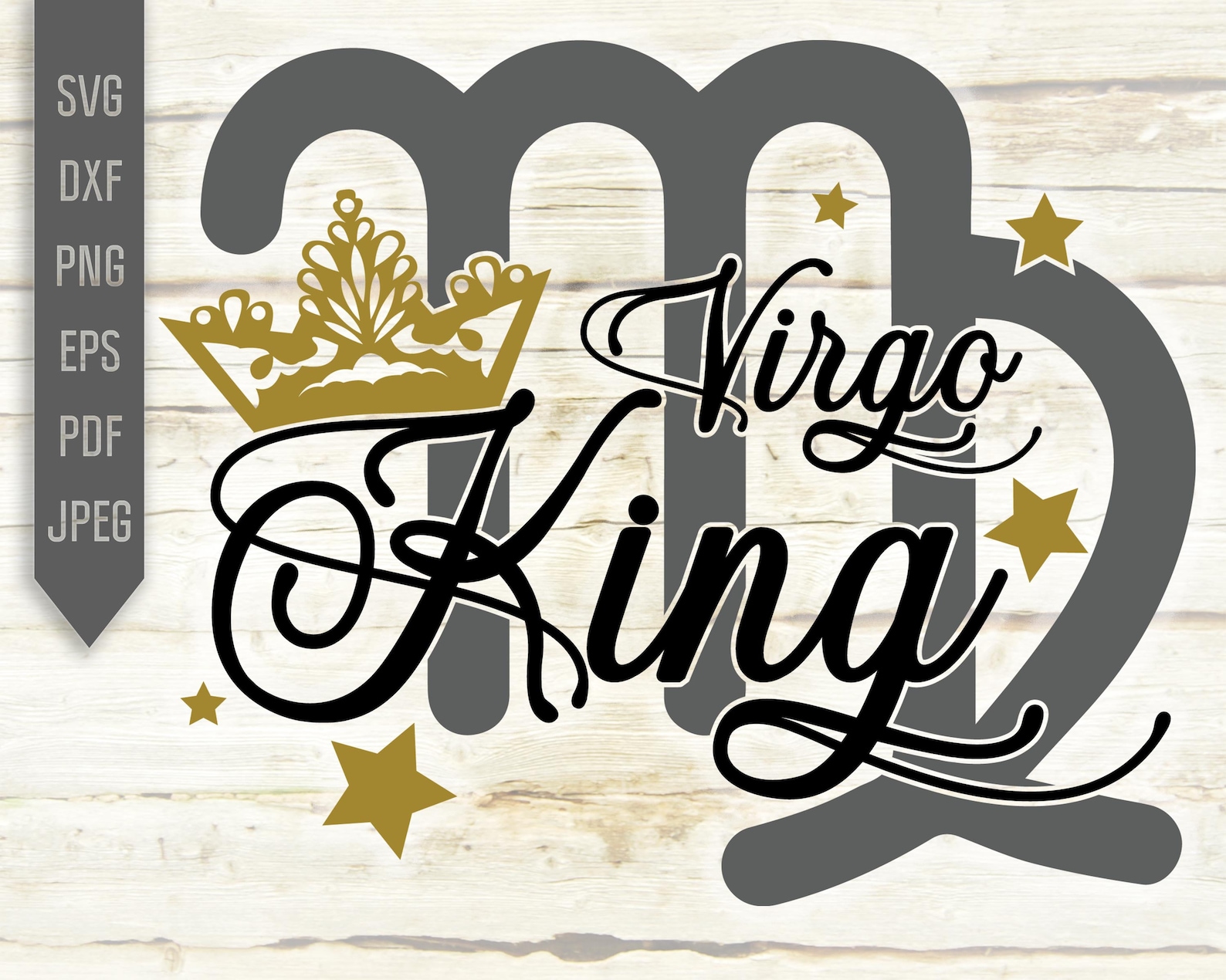 Virgo King Svg. Zodiac Sign Svg. Horoscope Svg. Virgo Sign | Etsy