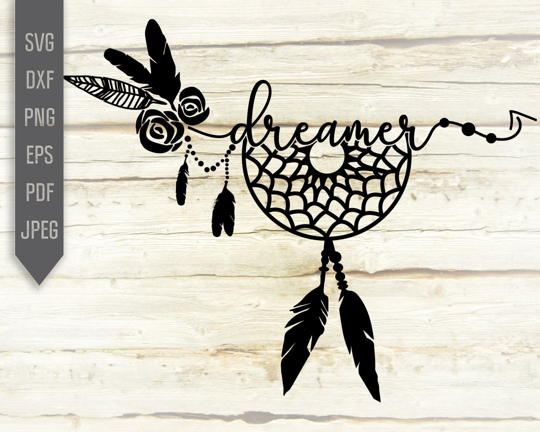 Dreamer Svg. Dreamcatcher Svg. Bohemian Svg. Boho Shirt Svg. Boho ...