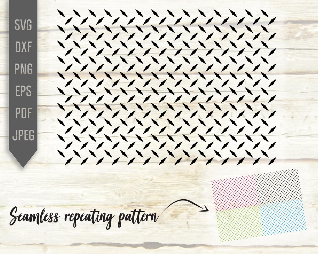 Diamond Plate Seamless Pattern Svg. Repeatable Pattern. Repeat Pattern ...