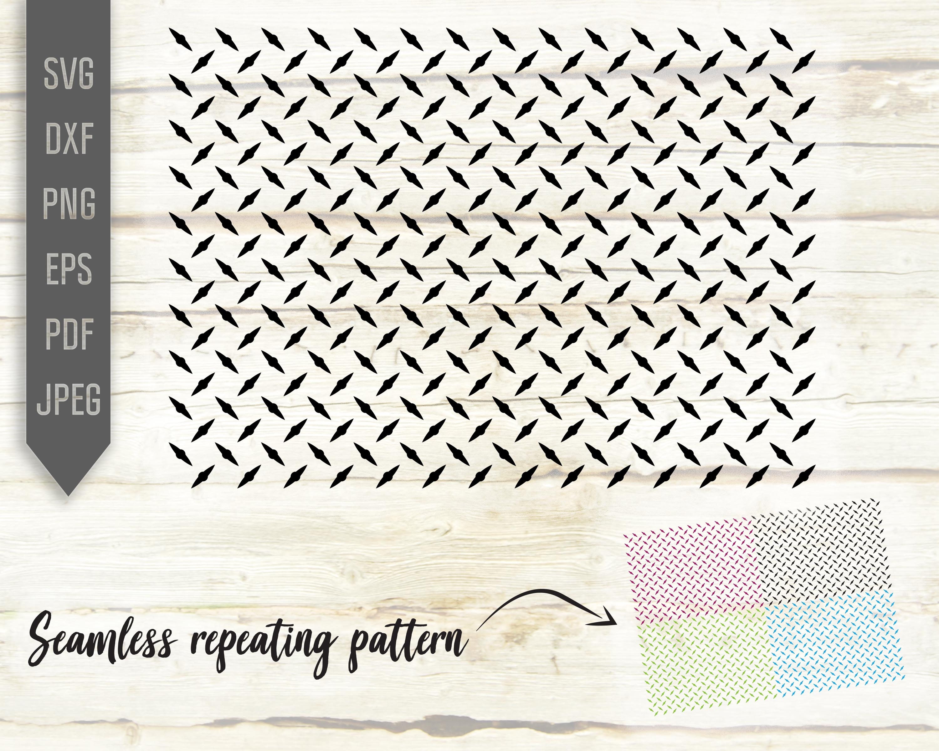 Diamond Plate Seamless Pattern Svg. Repeatable Pattern. Repeat | Etsy