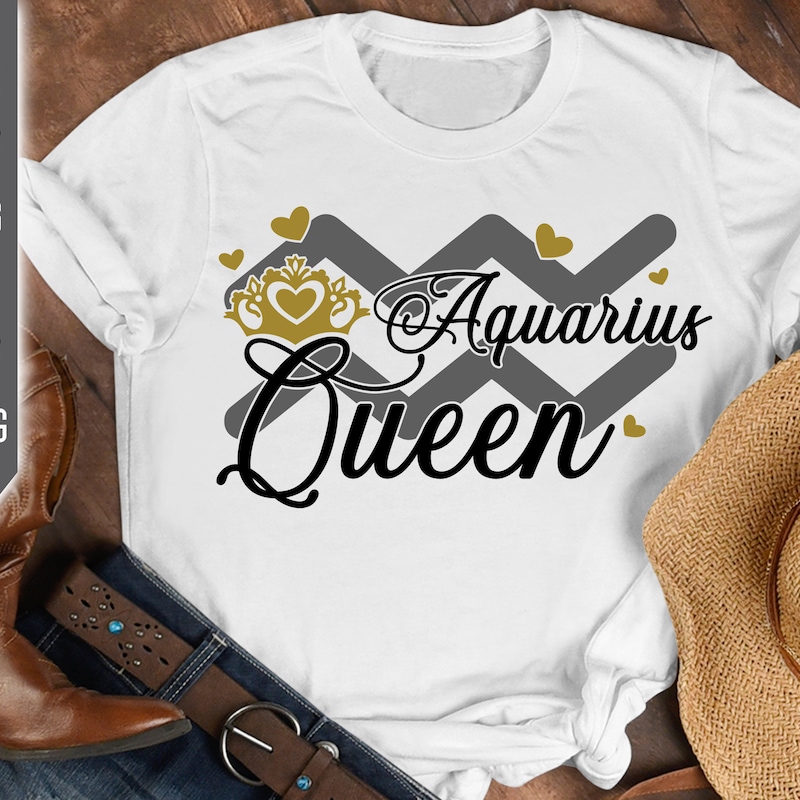 Aquarius Queen Svg - Etsy