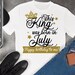 This King Was Born in July. Happy Birthday to Me Svg. Birthday King Svg ...