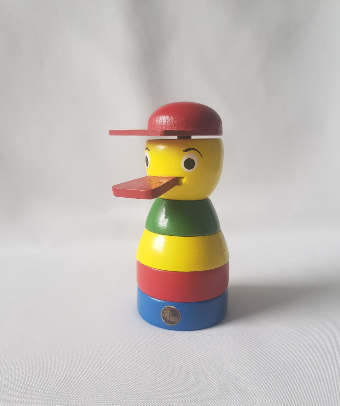 Vintage SISO Wooden Toy, 70s Puzzle Educational Toy, Wooden Duck - Etsy