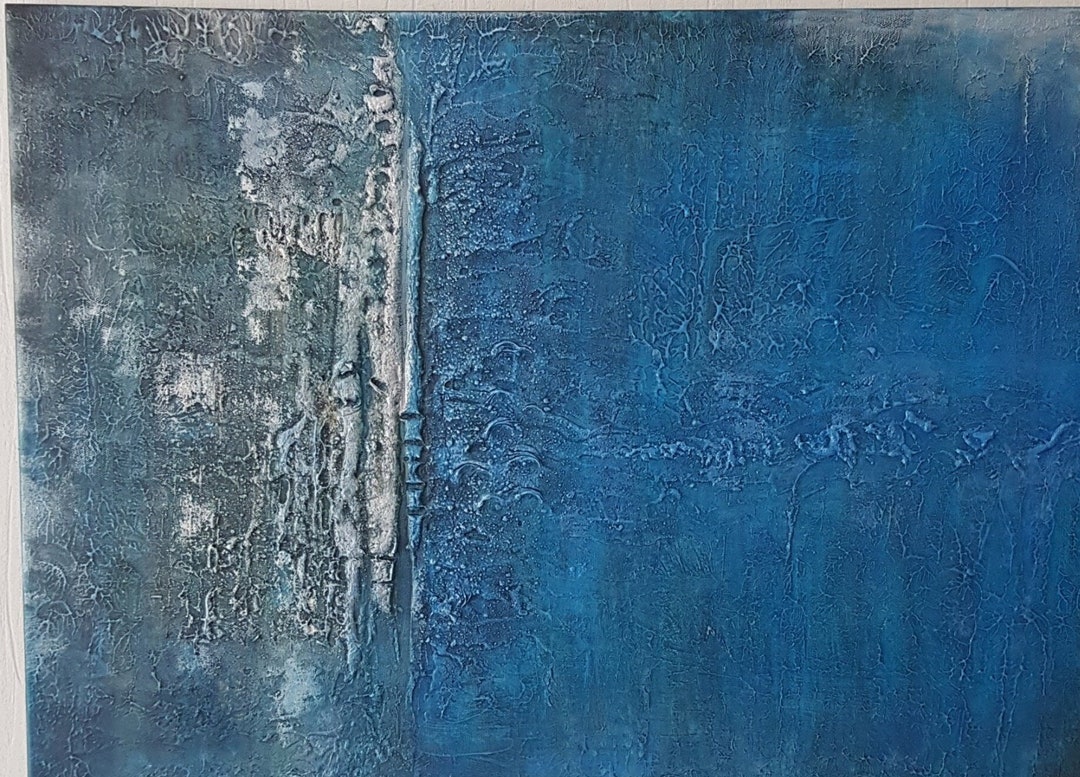 Abstract Acrylic Painting, Structural Painting, Canvas Painting ...