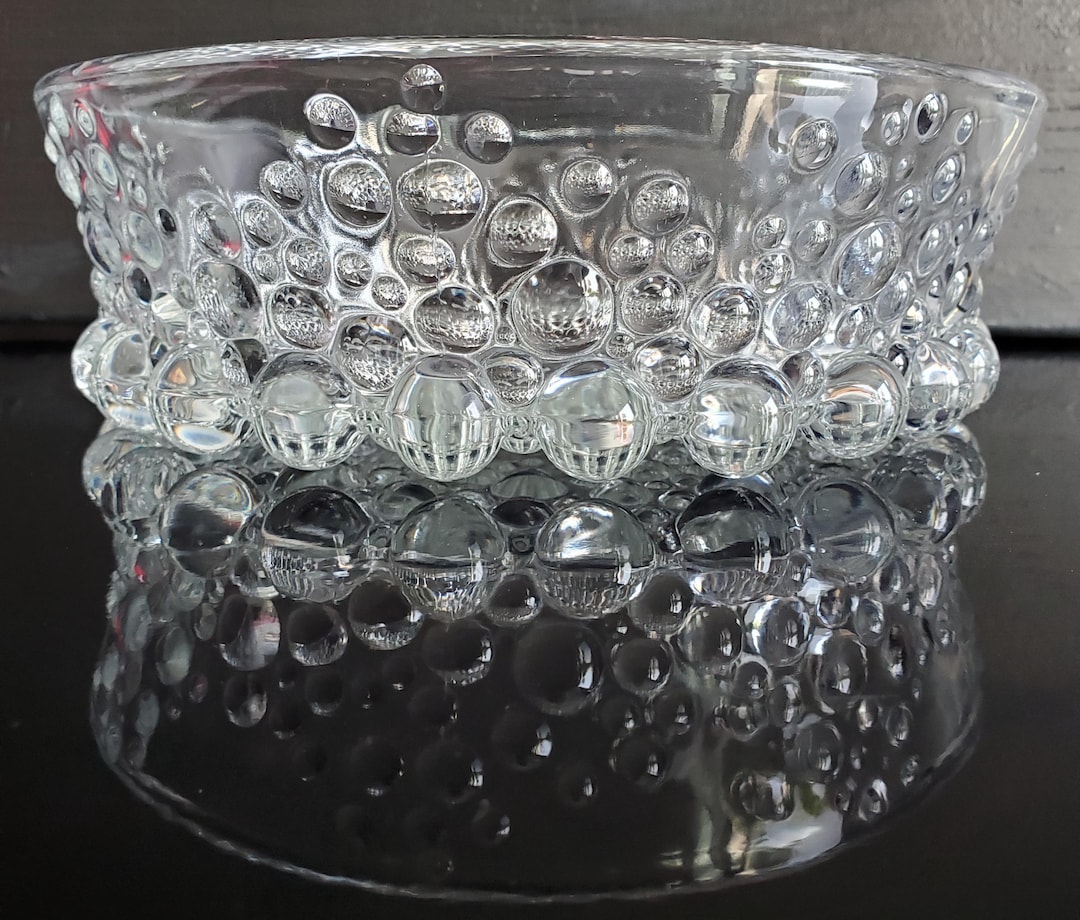 Walther Glass Bowl Decor "bolero" Bubbles Glass, Ball Design From the ...