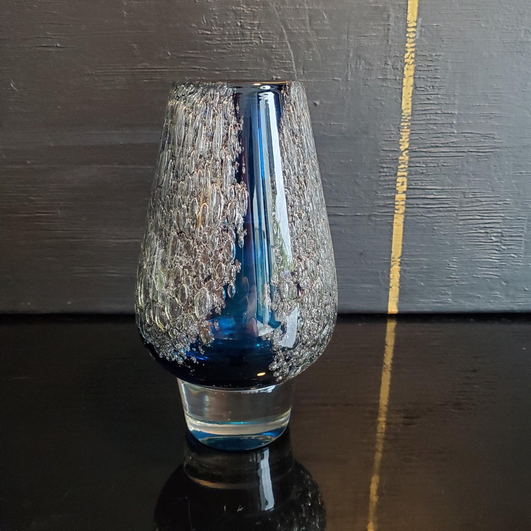 Schott Zwiesel Design Art Glass Vase, Zwiesel Florida Vase, Heinrich ...