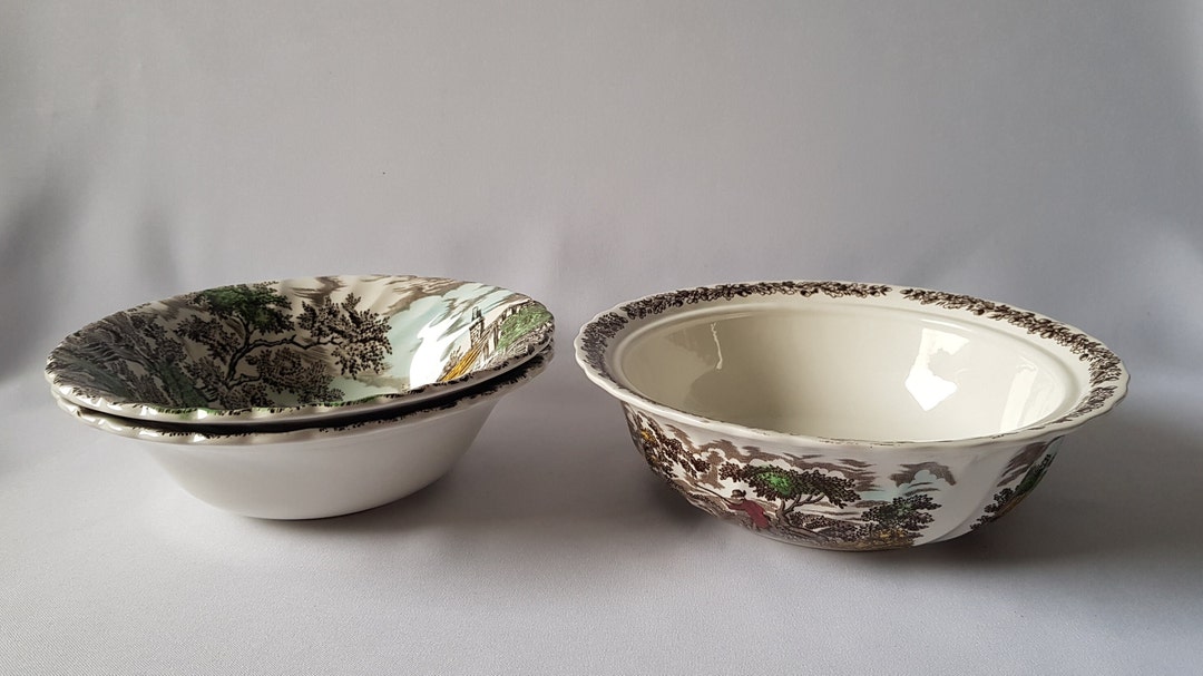 The Hunter Myott the Hunter, Made in England, 2x Bowl or 1x Tureen ...
