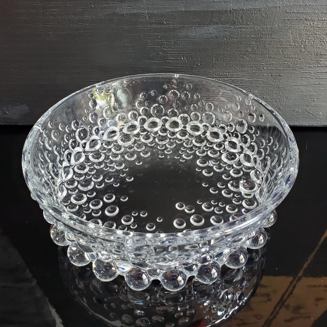 Walther Glass Bowl Decor "bolero" Bubbles Glass, Ball Design From the ...
