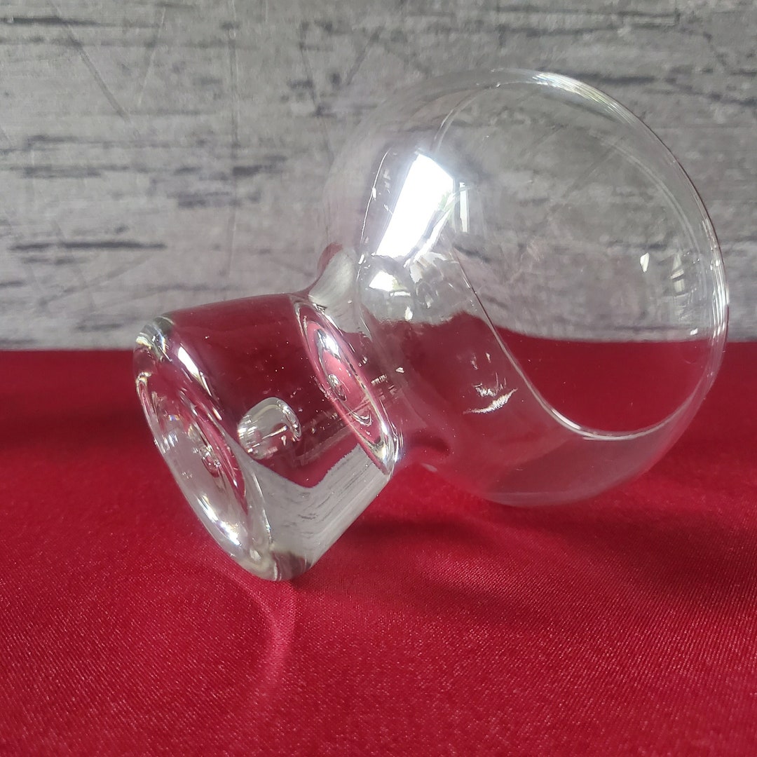 6 X Kosta Boda Rondo White Wine Glasses With Air Bubble Design - Etsy