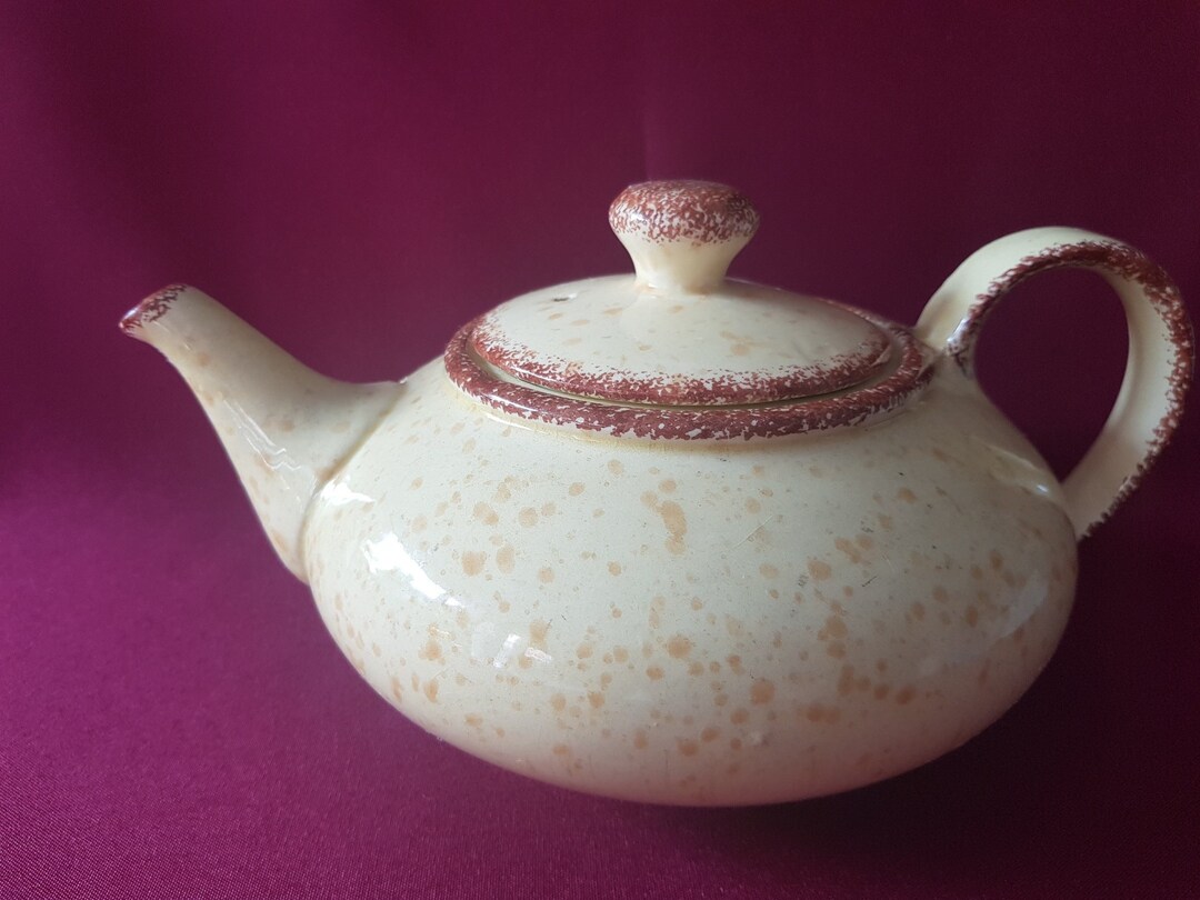 Vintage Ceramic Teapot, Mid Century Ceramic, West Germany Ceramic ...