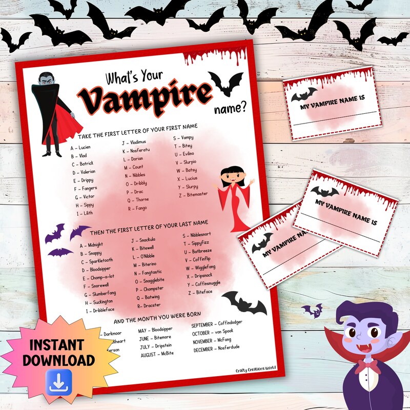 Vampire Party - Etsy