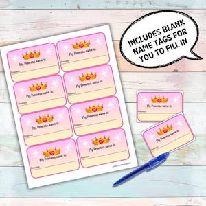 Whats Your Princess Name Party Game for Kids, Fun School Holiday ...