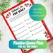 Christmas Party Printable Game, What's in the Bag Fun Family Activity ...