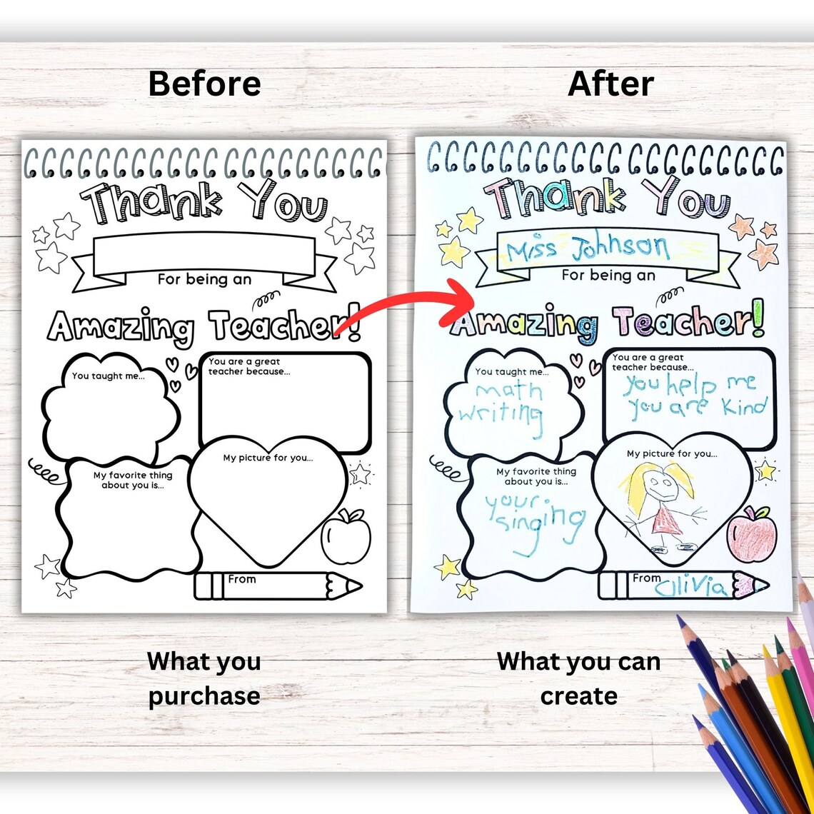 Teacher Appreciation Printable, Thank You Teacher Coloring Sheet, All ...