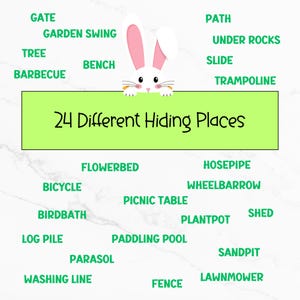 Easter Egg Scavenger Hunt, Printable Outdoor Treasure Hunt Clue Cards ...