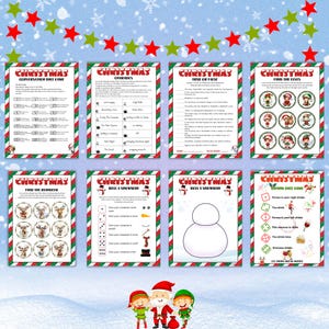 Christmas Game Bundle, Fun Family Activity, Festive Ice-breaker Social ...