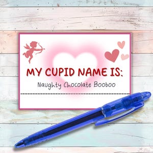 Whats Your Cupid Name Party Game, Name Generator Activity, Printable ...