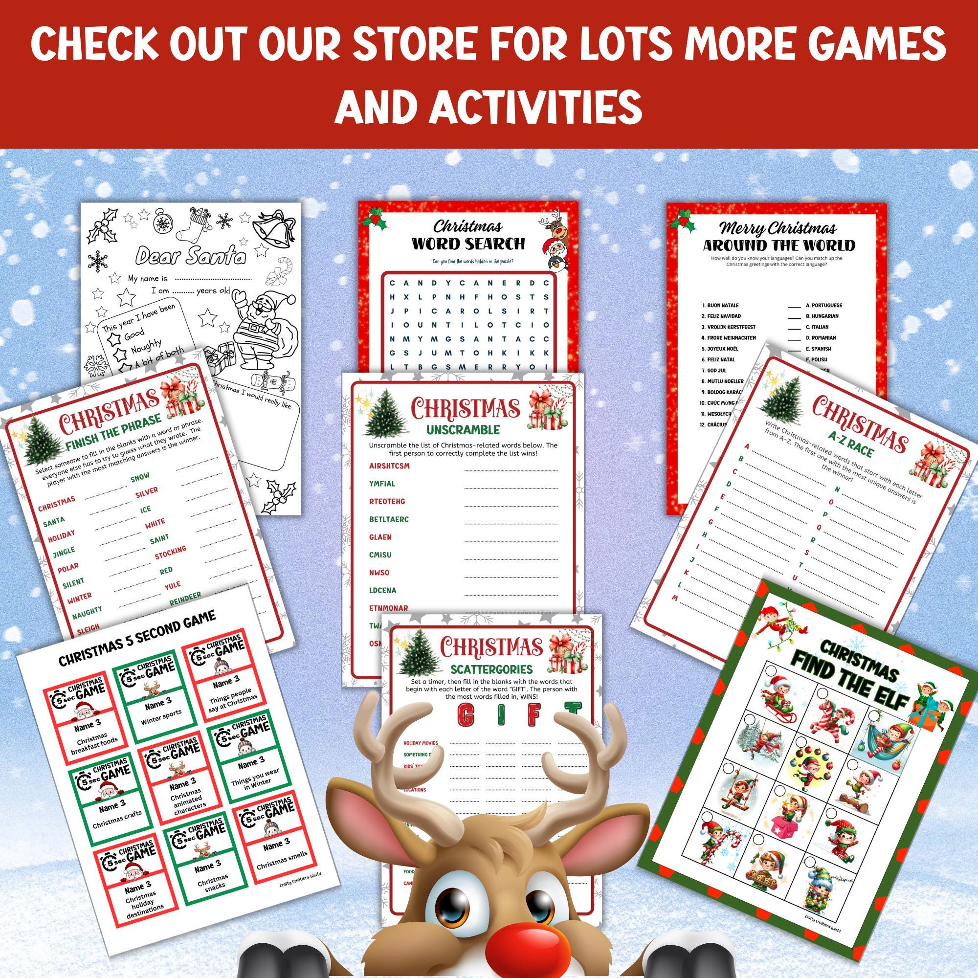 Conversation Starters Dice Game, Table Talk Ice-breaker, Christmas ...