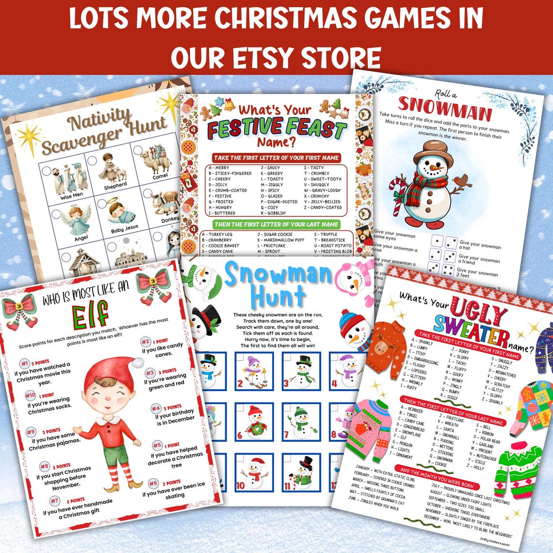 Nativity Quiz Printable, Bible True or False Game, Trivia Activity for ...