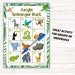 Jungle Scavenger Hunt for Kids, Indoor or Outdoor Holiday Activity ...
