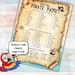 Whats Your Pirate Name Party Game for Kids, Fun Name Generator Activity ...