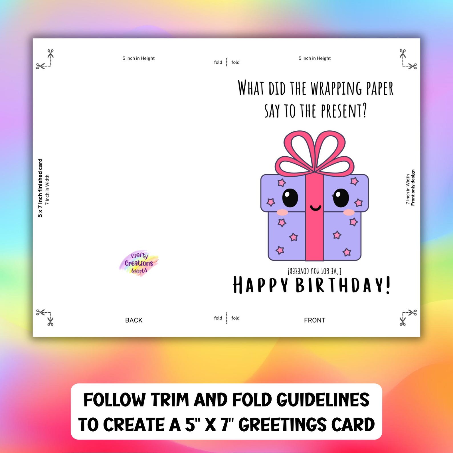 Birthday Cards Printable, Funny Joke Cards Bundle, Humorous Gift Tags ...