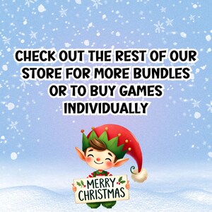 Christmas Game Bundle, Fun Family Activity, Festive Ice-breaker Social ...