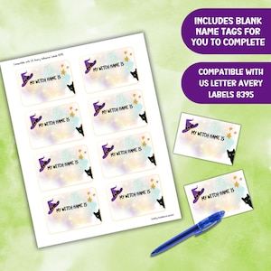 Whats Your Witch Name Halloween Game, Fun Name Generator Activity ...