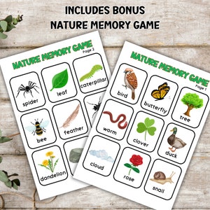 Nature Scavenger Hunt for Kids, Printable Outdoor Activity, Kids ...