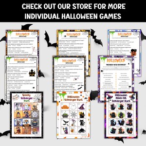 Halloween Game, Fun Family Activity, Social Event, Halloween True or ...