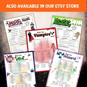 Halloween Trivia Quiz Printable, Spooky Multiple Choice Question ...