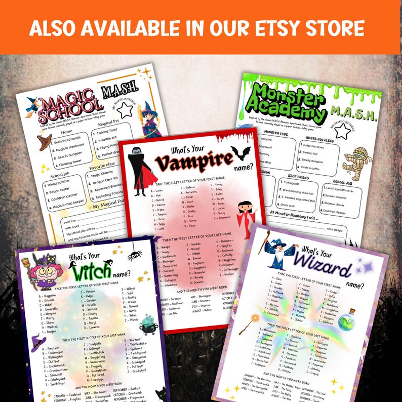 Halloween Trivia Quiz Printable, Spooky Multiple Choice Question ...